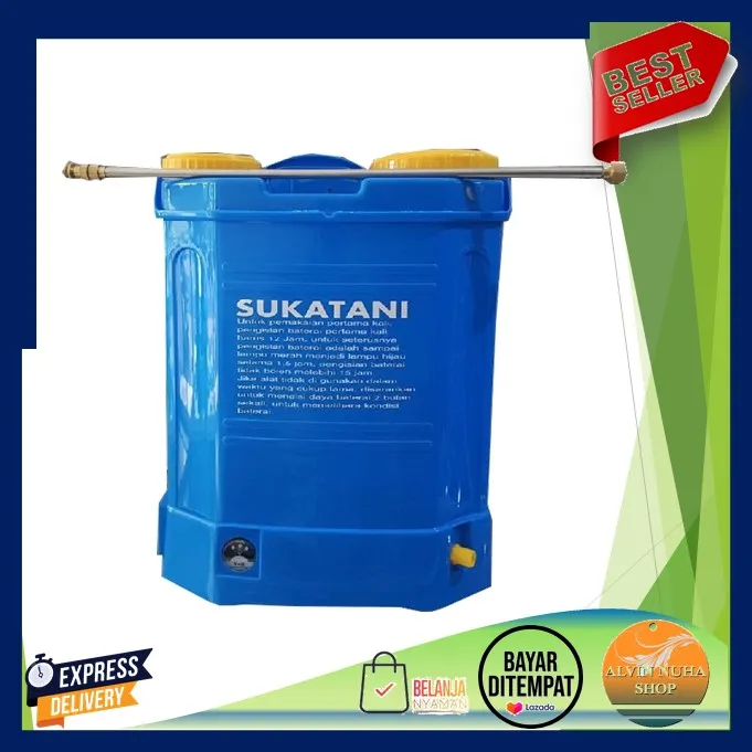 Tangki Semprot Elektrik Sukatani Kapasitas 16 L / Obat Sawah / Alat ...