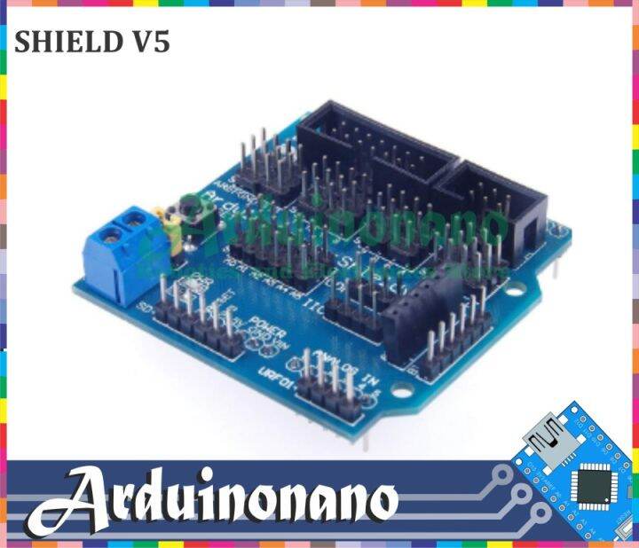 Arduino UNO R3 Compatible Sensor Shield V5 IO EXPANSION | Lazada Indonesia