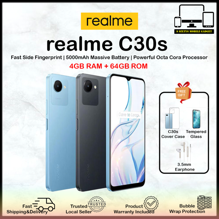 REALME C30s | 4GB+64GB | Fast Side Fingerprint | 5000mAh Massive Battery | Powerful Octa Cora ...