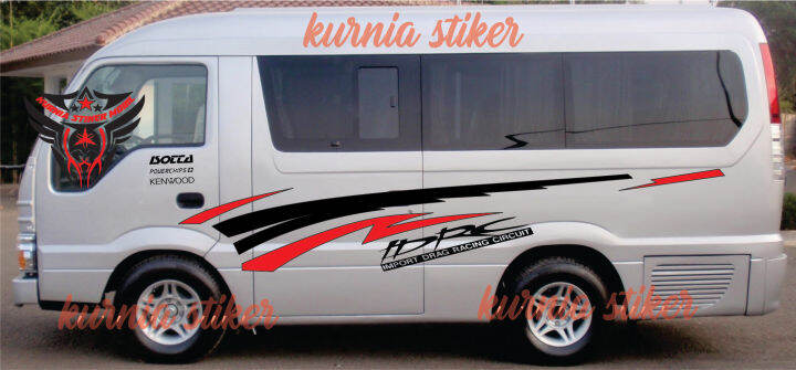 PROMO STICKER STIKER MOBIL HIACE MINI BUS STICKER MOBIL TOYOTA HIACE ...