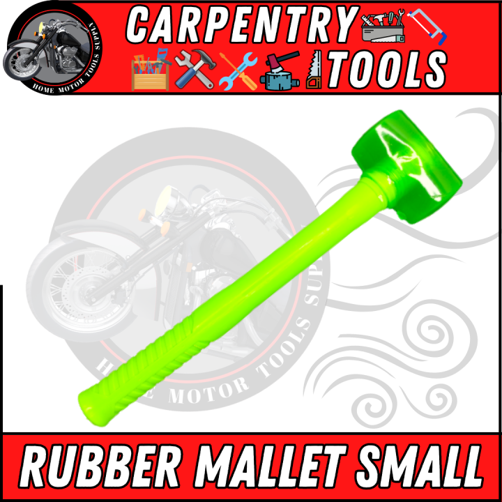 Home Motors Rubber Mallet Green Small 4.5cmx7.5cm High Quality Heavy ...