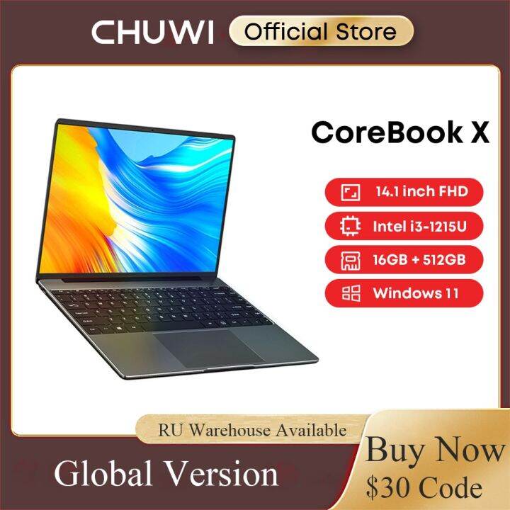 CHUWI Corebook X 14นิ้วหน้าจอ2K แล็ปท็อปอินเทลเล่นเกมแกน I3-1215U สูง ...