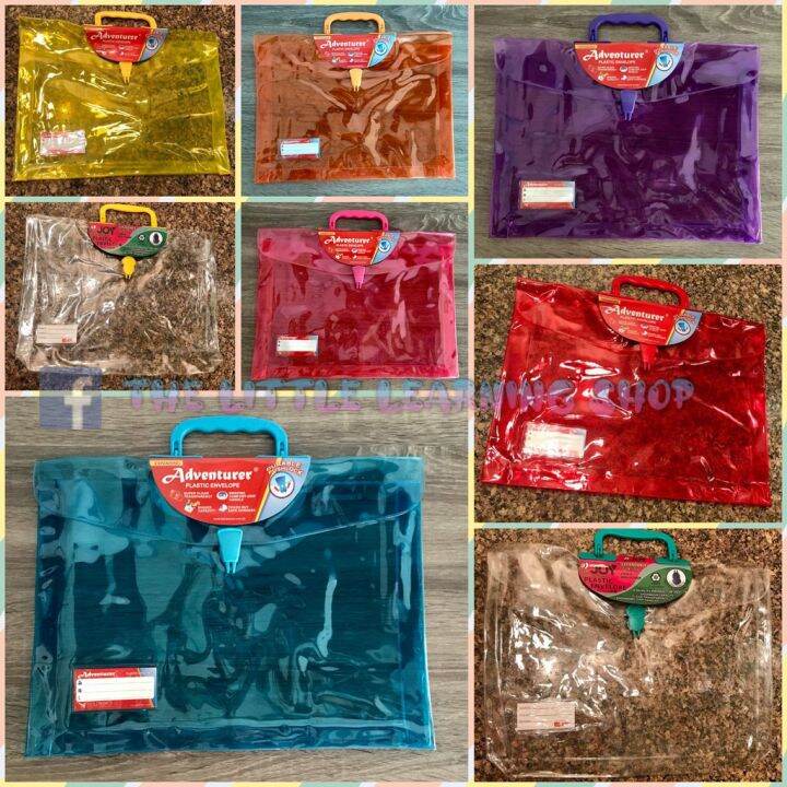 Long Plastic envelope/ Portfolio envelope with handle | Lazada PH