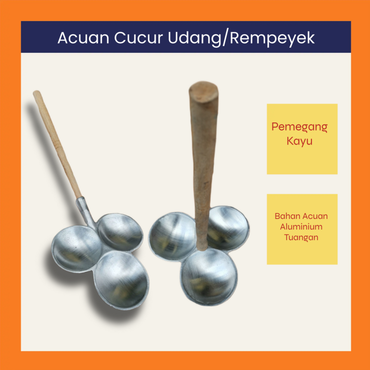 Acuan Rempeyek & Cucur Udang (Acuan Tebal) | Lazada