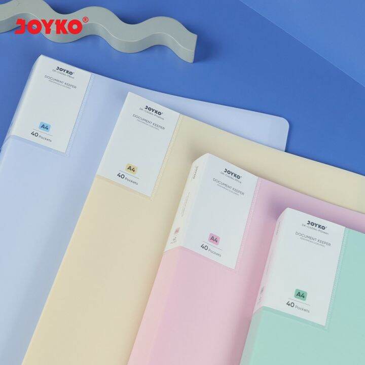 DOCUMENT KEEPER A4 SOFT COLOR JOYKO DK-A20 DAN C40 | CLEAR HOLDER ISI ...