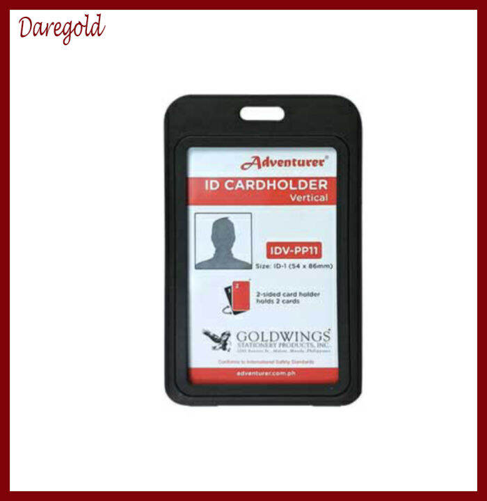 Adventurer Id Protector - 5.4 cm X 8.6 cm - Vertical - Single Sided ...
