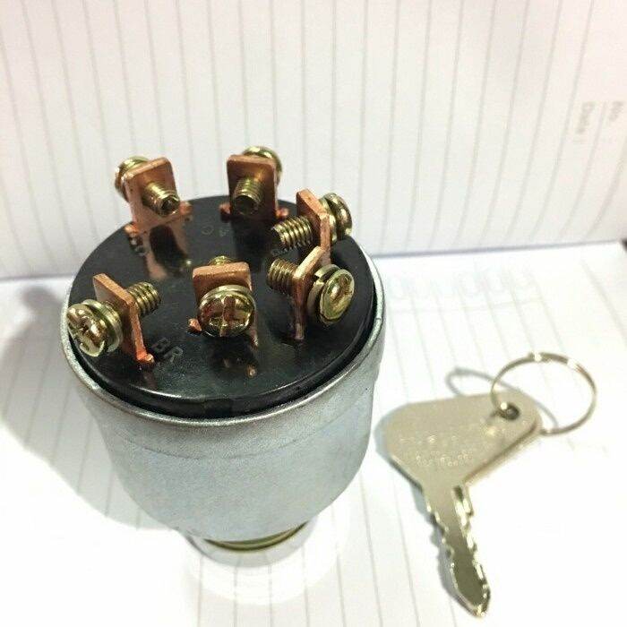 Kunci Kontak Starter Switch Kaki 6 Universal Genset Forklip | Lazada ...