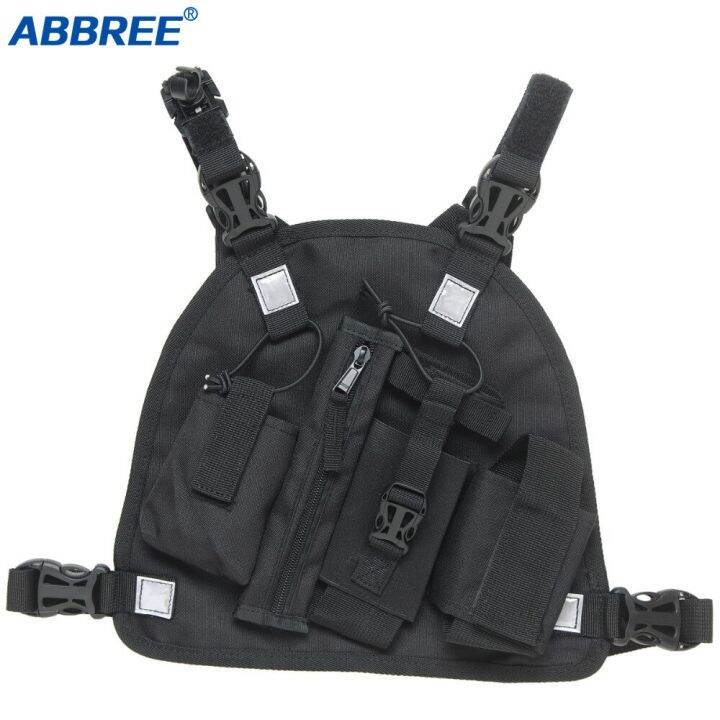 Baofeng Double Radio Shoulder Holster Chest Harness Holder Vest Rig For ...