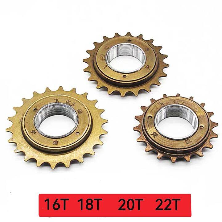 PHOENIX 16T 18T 20T 22TSingle Speed Bicycle Flywheel Sprocket Gear Steel Bicycle Accessories ...