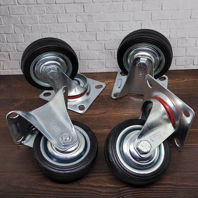 RODA TROLI 3 INC 4 PCS HIDUP MATI RODA ETALASE RODA LORI | Lazada Indonesia