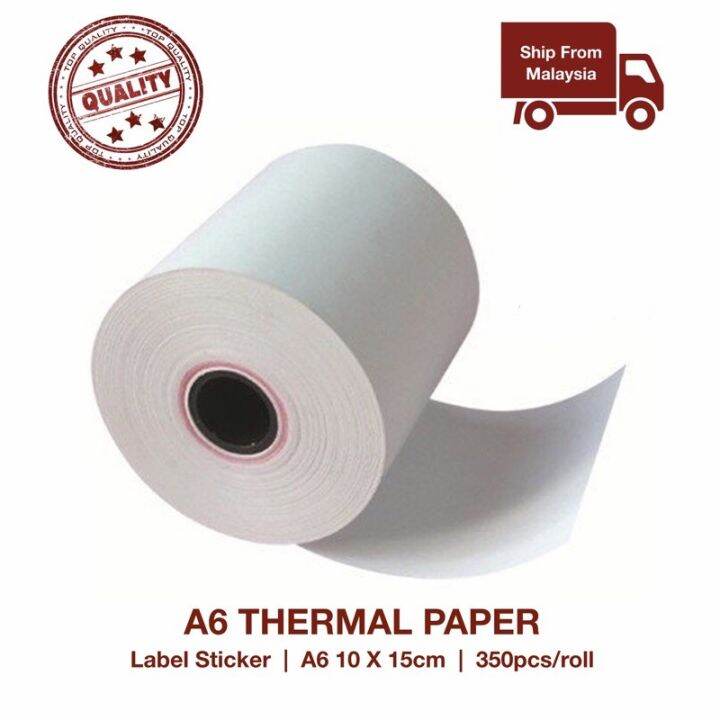 A6 Thermal Paper Label Sticker/ Shipping Courier Airway Bill ...