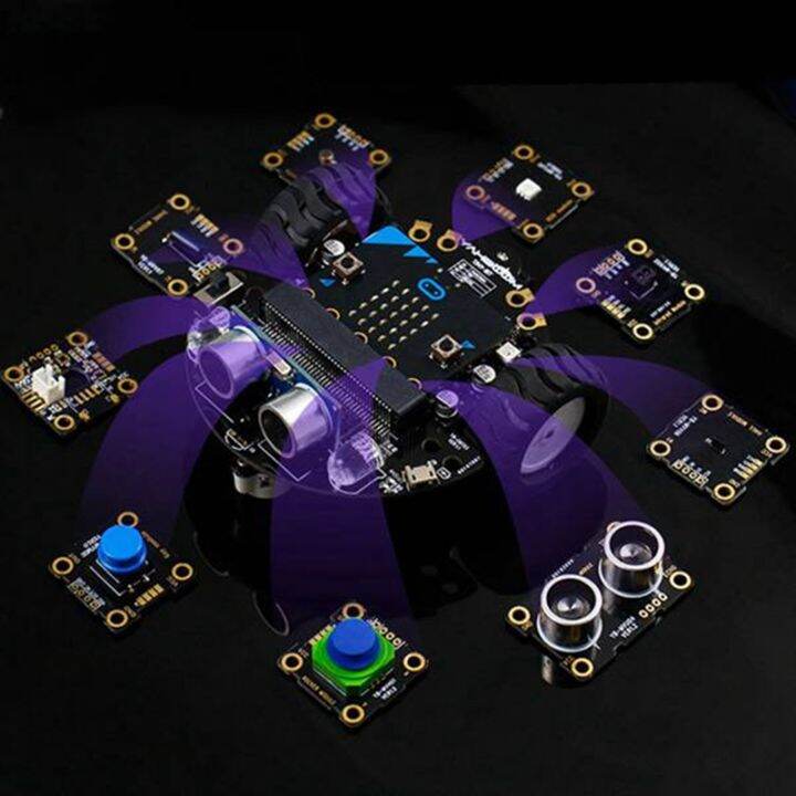 Robot Programmable Robotic Kit Based on BBC Microbit V2 and V1 for STEM ...