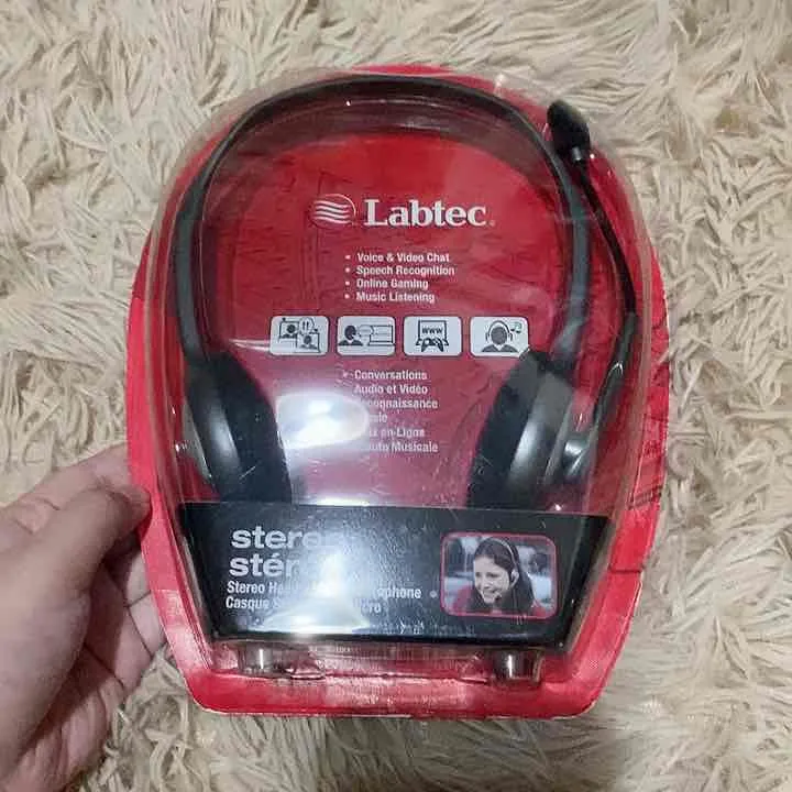 Labtec Stereo headset with microphone | Lazada PH