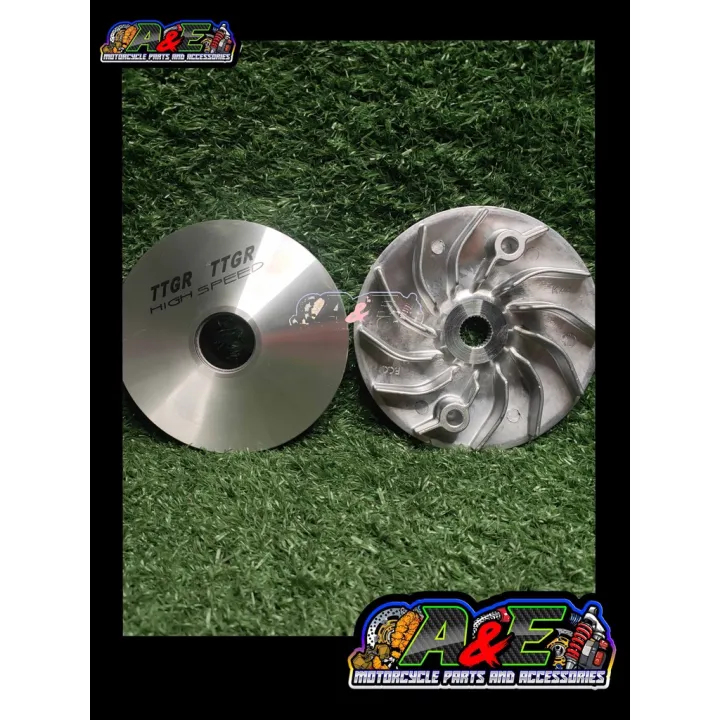 TTGR HONDA BEAT Fi 13.5 DEGREE PULLEY SET WITH DRIVE FACE | Lazada PH