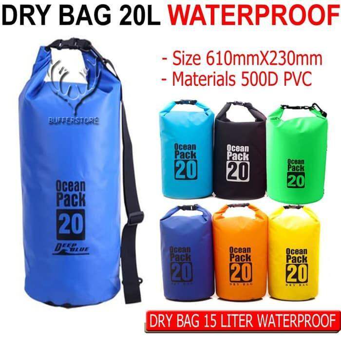dry bag 20 liter | Lazada Indonesia