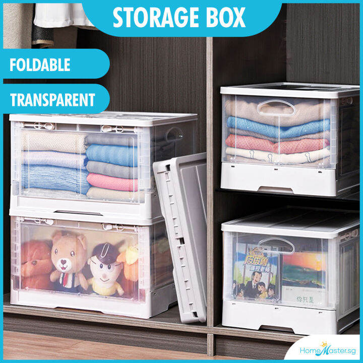[SG Ready Stock] Foldable Car/Wardrobe Storage Box Space Saving ...