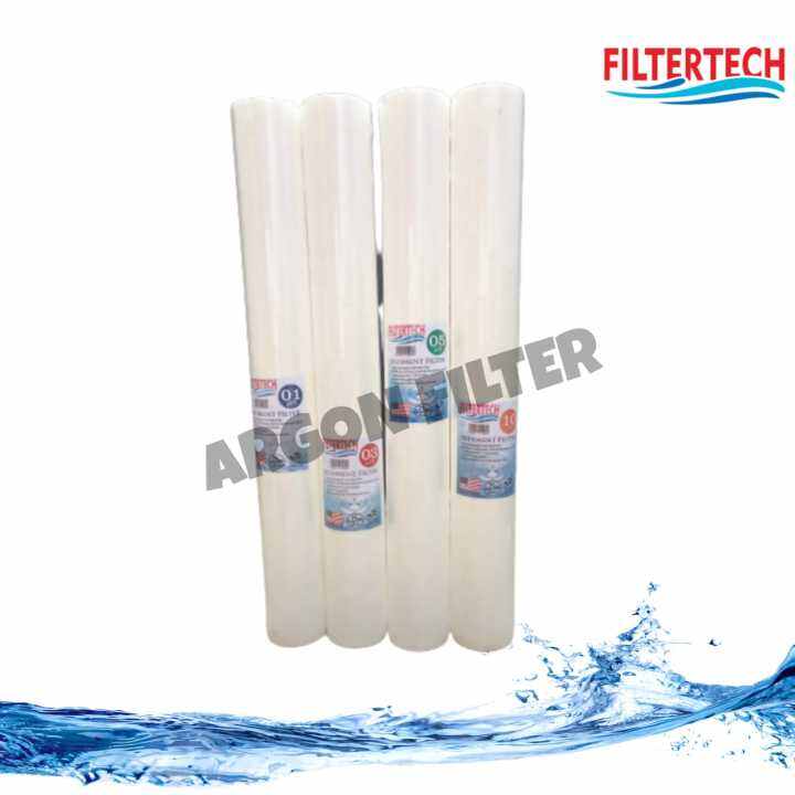 PAKETAN Filtertech Cartridge Filter / Sediment Filter / Spun 20inch ...
