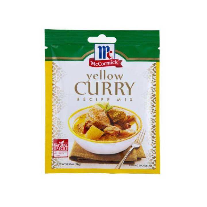 McCormick Yellow Curry (28g) | Lazada PH