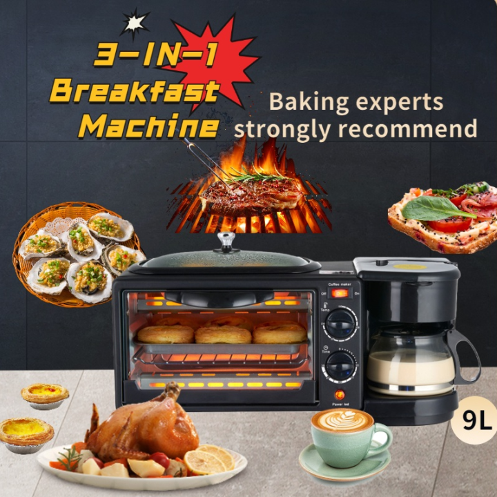 Oven 3in1 BreakfastMini Multi-Function Desktop Oven Multi-function ...