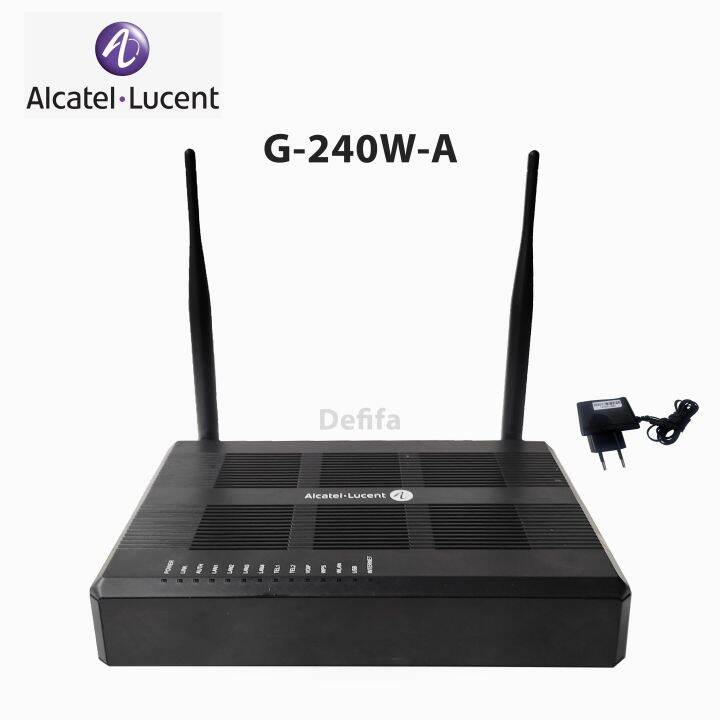 Router ONT Alcatel Lucent G-240W-A GPON WIFI WIRELESS | Lazada Indonesia