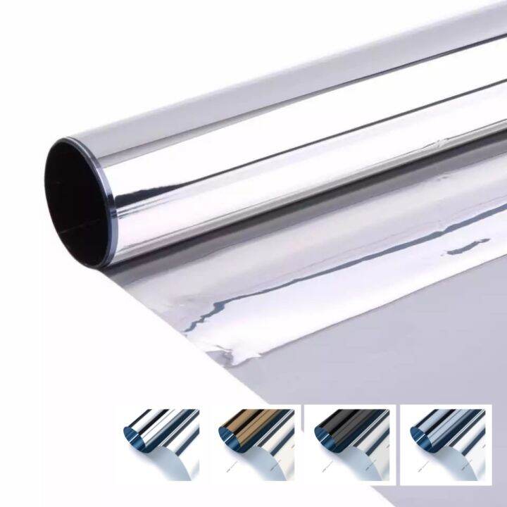 One Way Mirror Window Film Reflective Self Adhesive Film Sun Block ...