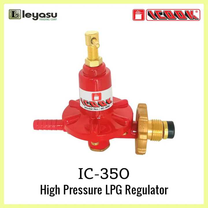 iCook (IC-350) High Pressure LPG Regulator Heavy Duty (COD) | Lazada PH