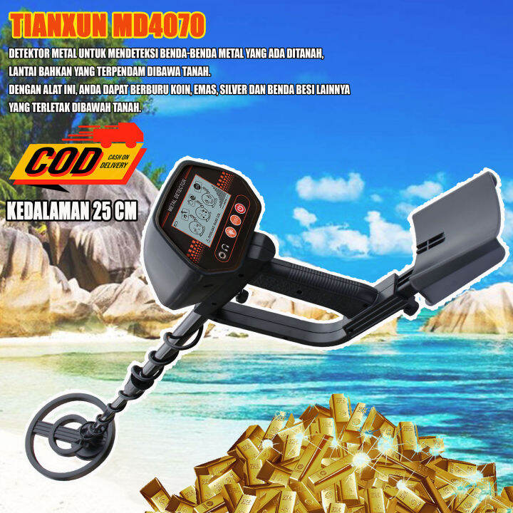 COD / Alat Detektor Logam Mas Bawah Tanah Merk Detector Logam ...