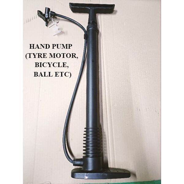 PAM TANGAN HAND PUMP ANGIN TAYAR TYRE BASIKAL BICYCLE MOTOR MOTORSIKAL ...