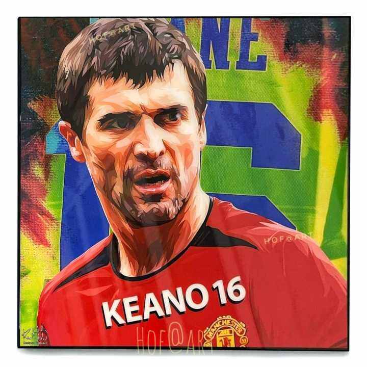 Roy Keane #2 รอย คีน Manchester United แมนยู ปีศาจแดง รูปภาพ ติด ผนัง ...