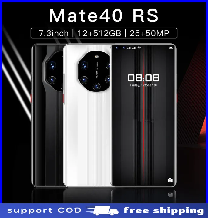 newhuawei Mate40RS 12+512GB 7.3 inch โทรศัพท์มือถือ สมาร์ทโฟน โทรศัพท์เกม โทรศัพท์เพื่อชีวิตที่ ...