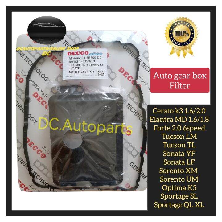 KIA / HYUNDAI ATF 6 SPEED FORTE 2.0 ELANTRA MD SONATA YF LF CERATO K3 OPTIMA K5 SANTA FE SORENTO ...