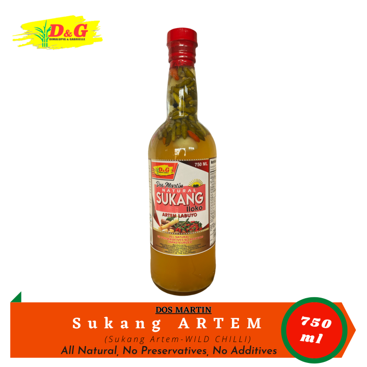 Sukang Artem 750ML (siling labiyo-native) Dos Martin | Lazada PH