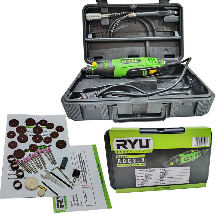 Tekiro Ryu Mini Die Grinder / Gerinda Bor Tuner with Box | Lazada Indonesia