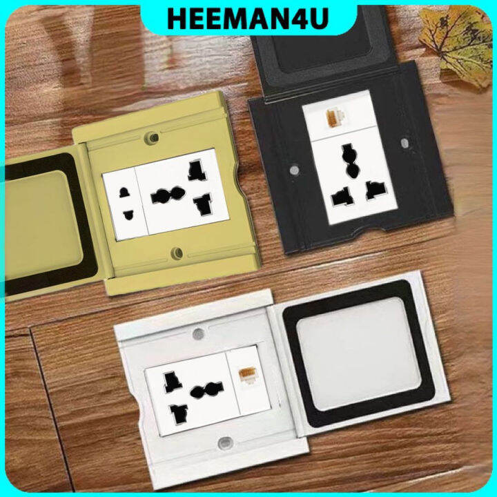 Heeman4u Gaston Gerin Universal Floor Mounted Socket 13A 250V 3 Pin LAN ...