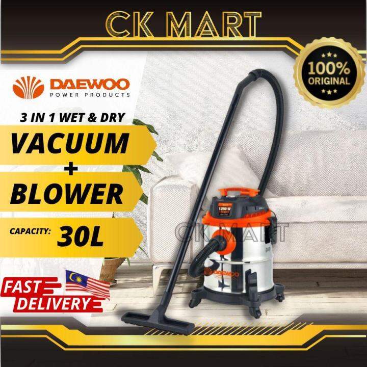 Daewoo 30Litre Wet & Dry Vacuum Cleaners DAVC90-30L with Blower ...