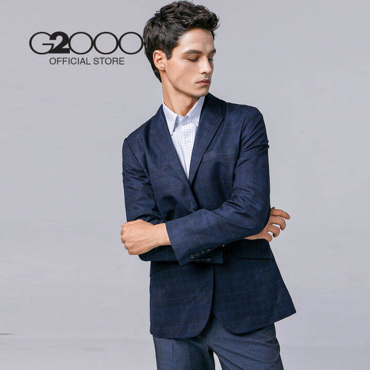 G2000 Men Knitted Polyester Suit Set Smart Fit 06110039 | Lazada