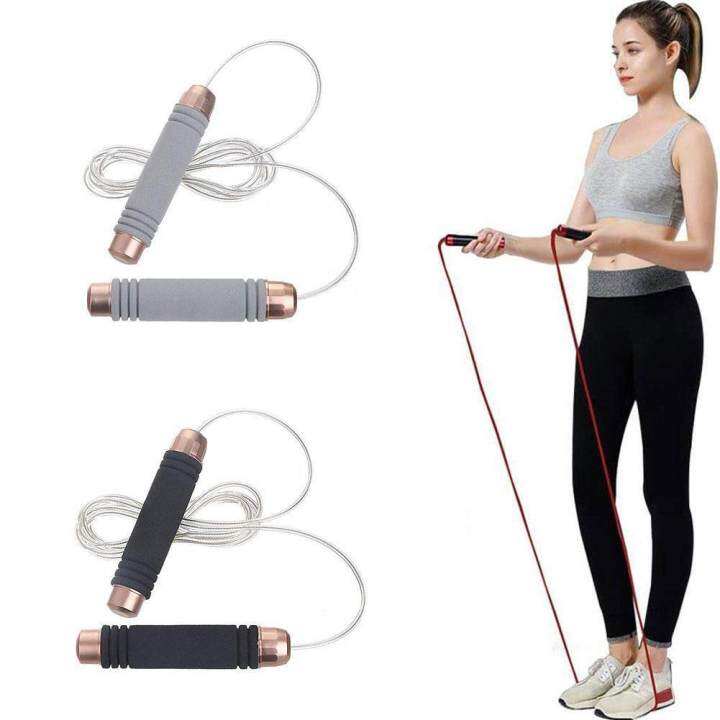 Weighted Bearing Skipping Ropes Cable Jumping Ropes for Endurance and ...