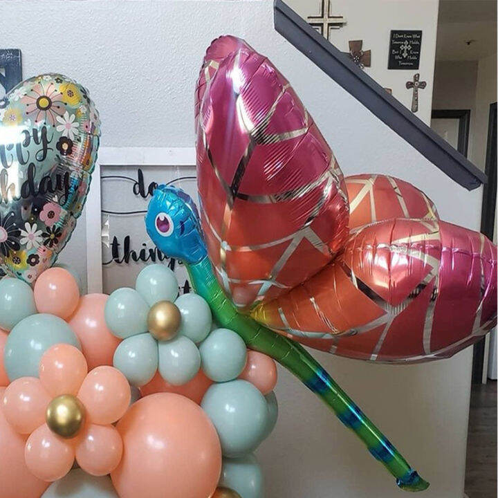 10pcslot Butterfly Balloons Dragonfly Ballons Butterfly Themed Party ...