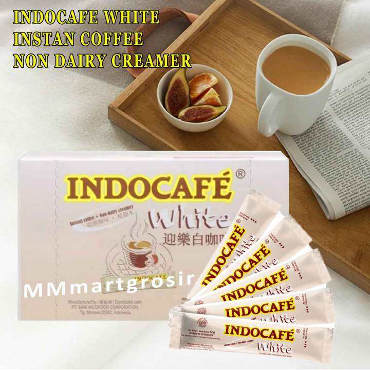 Indocafe white / Instant coffe / Non-dairy creamer / 120g | Lazada ...