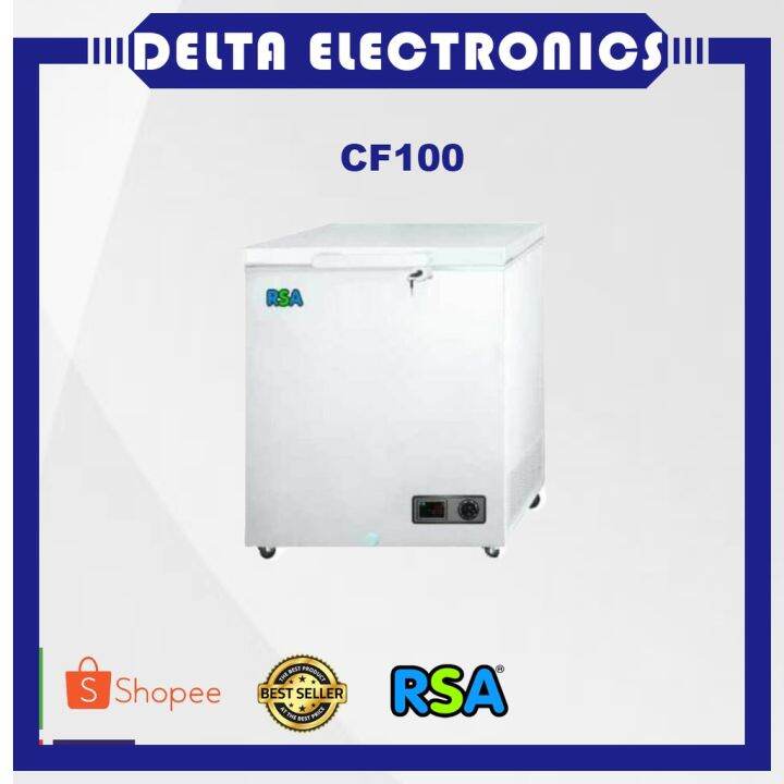 RSA CF100 Chest Freezer 100 Liter CF 100 | Lazada Indonesia