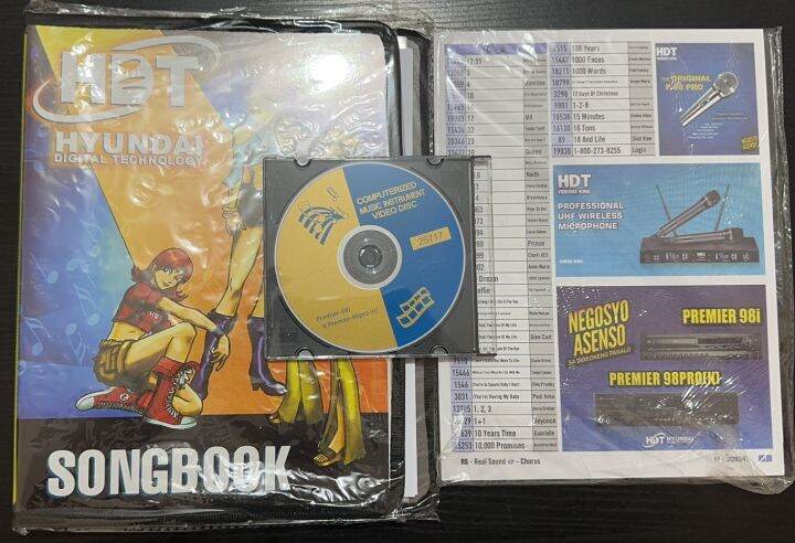 Updated CD and Songbook for HDT/Hyundai 98i and PRO N - Updated CD as ...