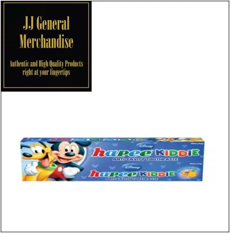 Hapee Kiddie Anti-Cavity Toothpaste Tutti Frutti Twist Flavor 50mL (Set ...