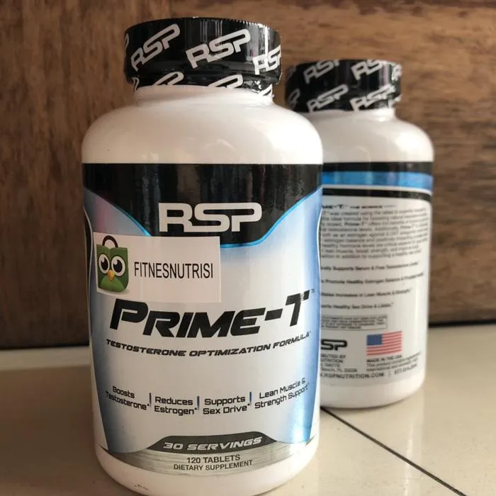 Rsp Prime-T 120 Tablets Not Test Hd Testo Booster Suplemen Fitness Gym ...