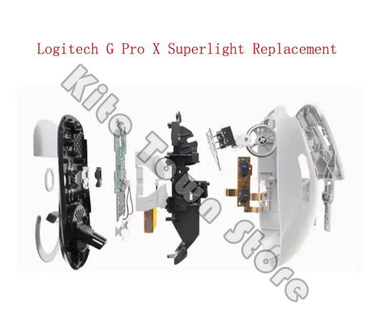 Mouse Replacement Side Keys Button Board Scroll Switch Cable Cover ...