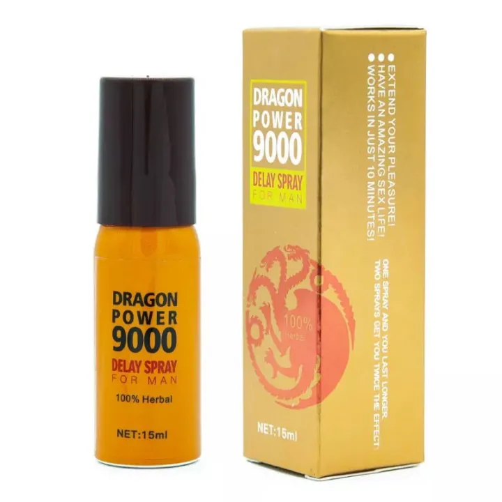ของแท้ / พร้อมส่ง/ Dragon Power 9000 MEN SPRAY สเปรย์ (1 ขวด ขนาด 15 ml ...