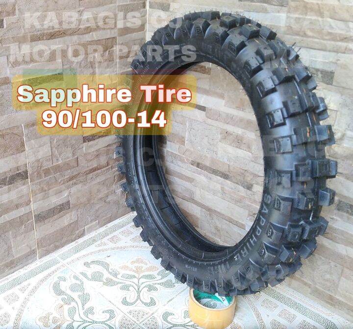 SAPPHIRE 90/100-14 OFF ROAD TIRE E717 | Lazada PH