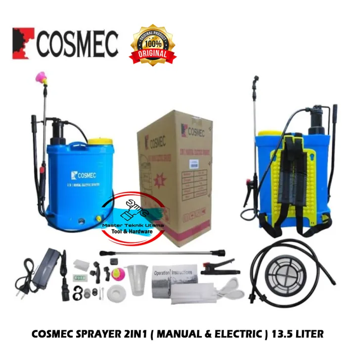 REDFOX Pompa Semprot Hama RF-18EM Tank semprot Pembasmi Hama Electric ...