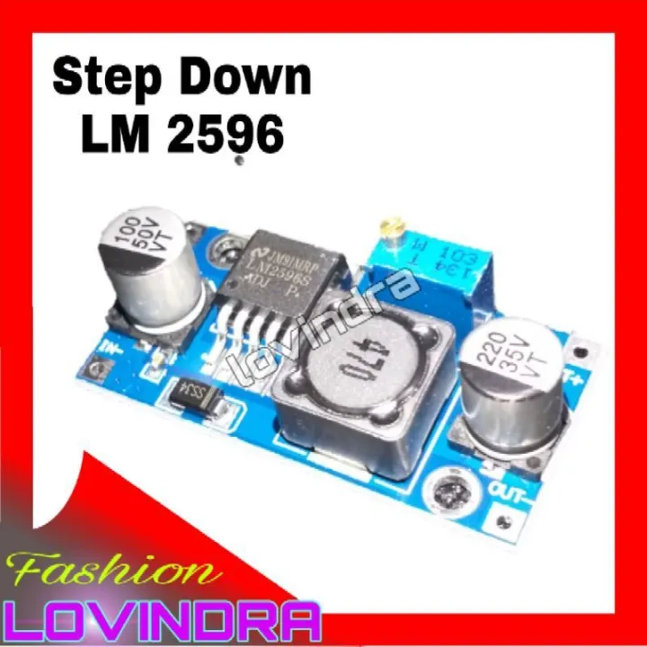 Step Down LM2596 DC 3A Power converter Stepdown LM 2596 LM2596s | Lazada Indonesia