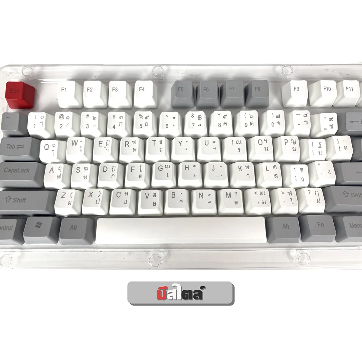 Kinkong คีย์แคปคียบอร์ด แป้นพิมพ์สีสัน คีย์แคปเกมมิ่ง Keycap Thai ...