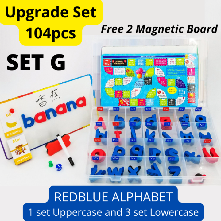 LEARNING Spelling Games Magnetic Letters Alphabet ABC Numbers Board ...